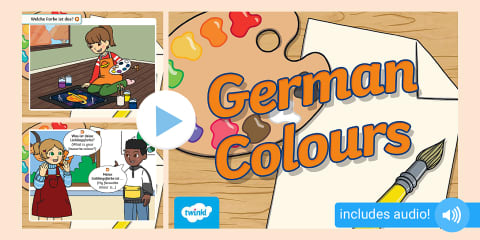 German: Numbers 0 to 20 PowerPoint