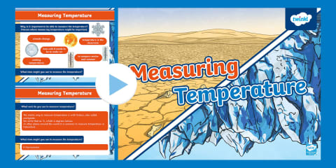 Temperature Activity | Measurement | Science | Twinkl