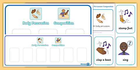 Composing Body Percussion Patterns Resource Pack