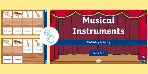 Instrument Families Interactive Sorting Game