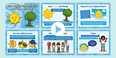 'Slip, Slop, Slap' Sun Safety Posters | Australia