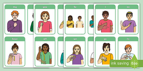 Colors British Sign Language (BSL) Video Pack