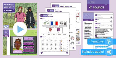 French Phonics: Sound and Spelling Teaching Pack 'l' sounds