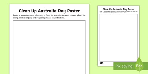 Clean Up Australia Day Activity Pack 3-6