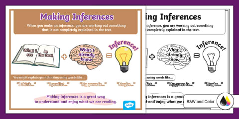 Making Inferences Challenge Cards for 3rd-5th Grade