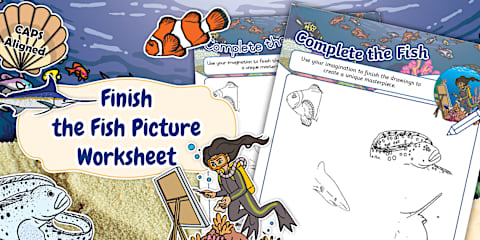 Foundation Phase Life Skills - Finish the Thunder Storm Picture ...