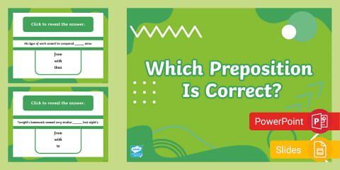 Fifth Grade Preposition Poem Worksheet