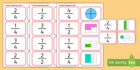 Fraction Cards
