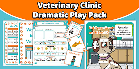 Vet's Role Play Pack