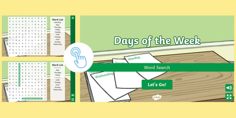 The Numbers Game: Days of the Week Ordering Multiple Choice Quiz [Mild]