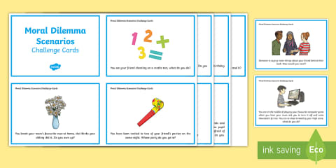 Moral Values Worksheet