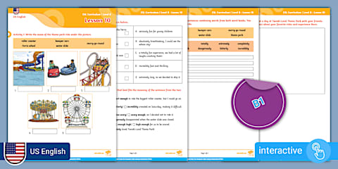 ESL Curriculum (US-English Version) Level 8 Lesson 11 Interactive ...