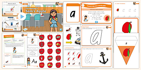 'le' saying /l/ No-Tech Lesson Pack - Level 6 Week 8 Lesson 2