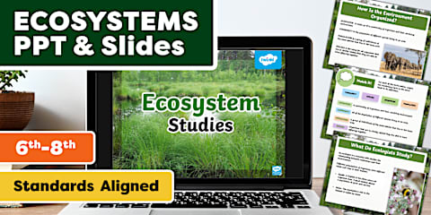 Abiotic and Biotic Factors PowerPoint & Google Slides for 6th-8th Grade