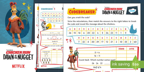 Garfield: Maths Decoder Activity Sheet [Ages 5-7]