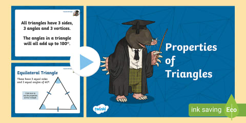 Fourth Grade Identifying Triangles Google Slides & PowerPoint