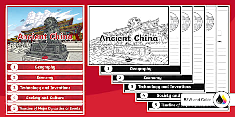 Ancient China Collaborative Art Pack