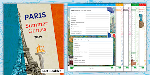 Paris Summer Games 2024: Activity Booklet