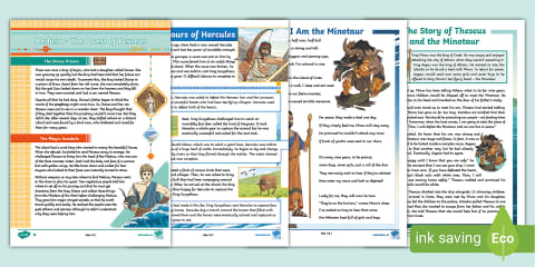 Orpheus and Eurydice Reading Comprehension Activity