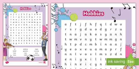 My Hobbies Flashcards