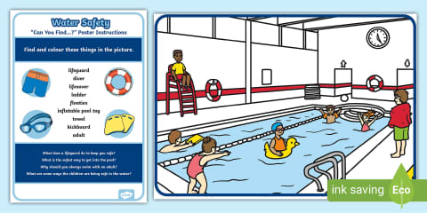 Water Safety Scenes and Activities | Twinkl