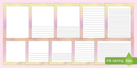 Hopes and Wishes Page Borders - Twinkl - KS1
