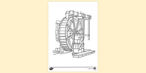 Water Wheel STEM Activity