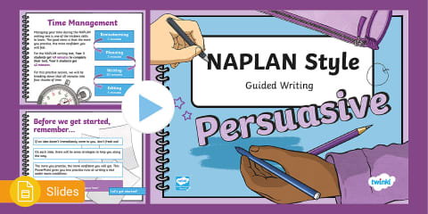 NAPLAN Narrative Writing Presentation | Primary Resources