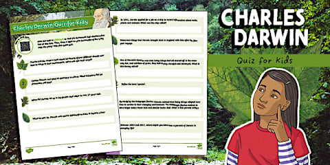 Charles Darwin KS1 Fact File - History - Significant People