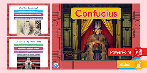 Confucianism PowerPoint & Google Slides for 6th-8th Grade