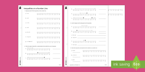 Sixth Grade Inequalities Lesson Pack