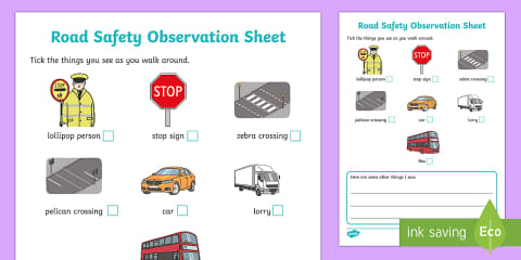 Middle School Road Safety Checklist