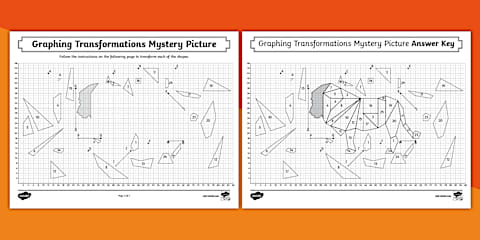 Eighth Grade Geometry Dilations Worksheet