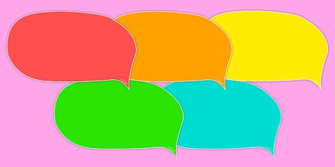 Speech Bubble Clip Art Display Pack