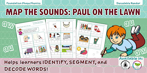 Foundation Phase Phonics - -ed, -ing Fluency Pyramid - Ted's Tidying ...