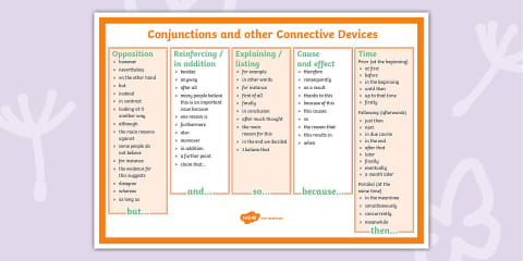 KS2 Comparative Connectives/Conjunctions and Adverbials Word Mat