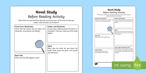Storm Boy Character Analysis Activity Pages