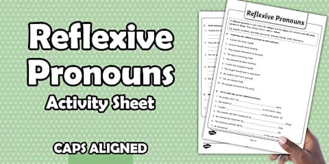 Sixth Grade Reflexive and Intensive Pronouns PowerPoint & Google Slides