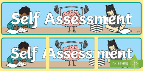 Let's Reflect Self-Assessment Display Posters