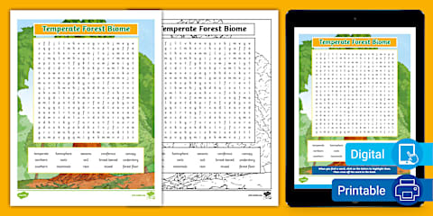 Tundra Biome Word Search