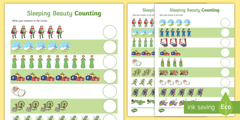 Sleeping Beauty Differentiated Maze Worksheet / Worksheet Pack - mazes ...