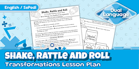 Grade 7 Maths - Term 3 - Matching Nets with 3D Objects - Activity Sheet ...