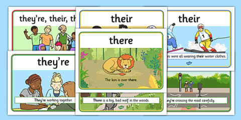 There, Their, They're Poster