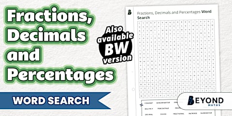 Long Multiplication Number Search Puzzle