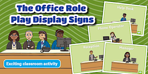 The Office Role Play Display Banner