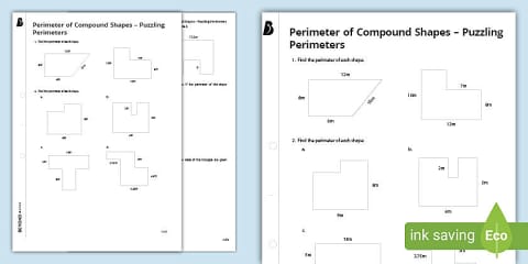 Differentiated Perimeter Worksheets | Year 5 | Twinkl