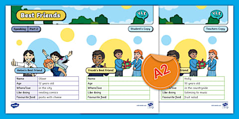YLE Flyers - Speaking Part 2 - Practice Sheet (Shops) [A2]