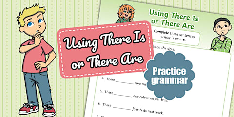 ESL Animal Park: There is/There are Activity Sheet [Kids, A1-A2]