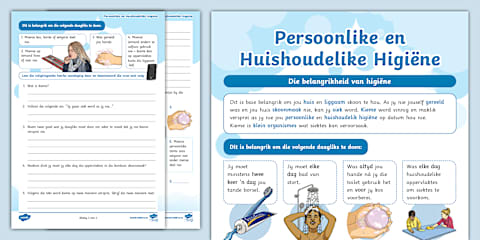 Hoe goed is ek met...? - Persoonlike Sterkpunte Werkkaart