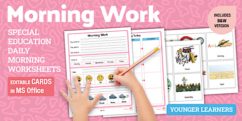 Editable Daily Communication Sheet for Special Education
